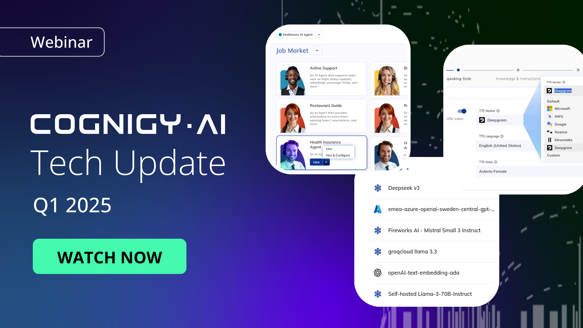 Now On-Demand: Cognigy.AI Tech Update Q1 2025